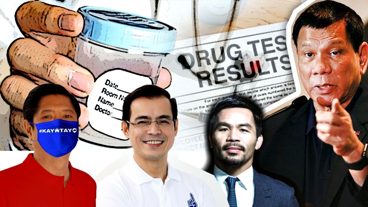 Prexy wannabes sumalang sa drug test | HATAW! D'yaryo ng Bayan