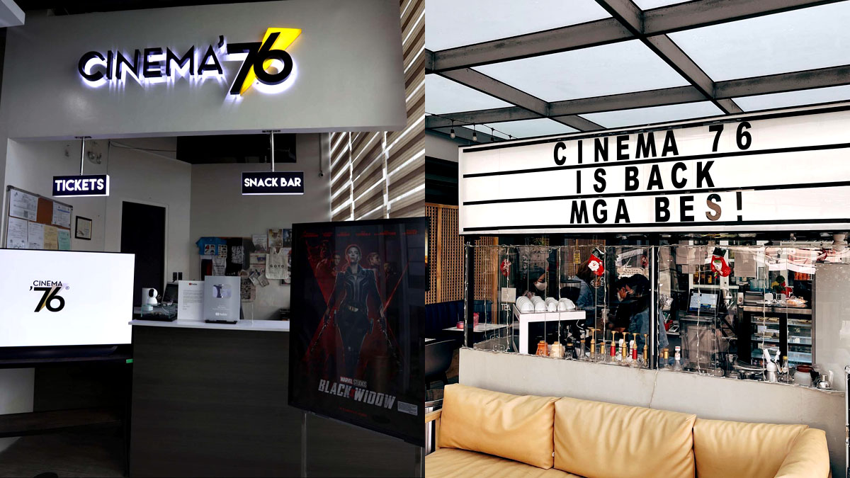Cinema ‘76 Anonas ligtas at family friendly | HATAW! D'yaryo ng Bayan