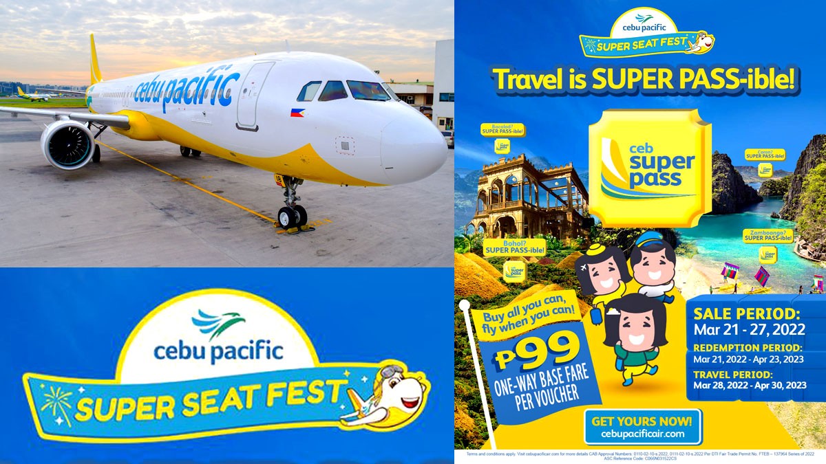 CEB Super Pass muling inihahandog ng Cebu Pacific “BUY ALL YOU CAN, FLY ...