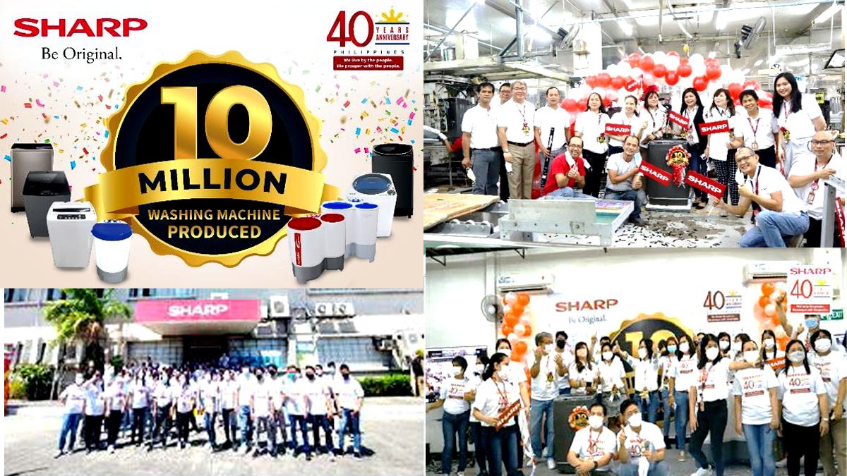 Sharp celebrates its 40th Anniversary with a 10 millionth mark of ...