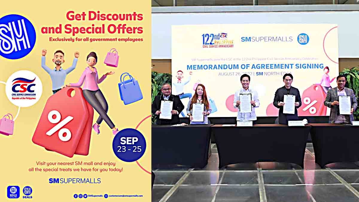 Special treats are up for grabs for government employees this September ...