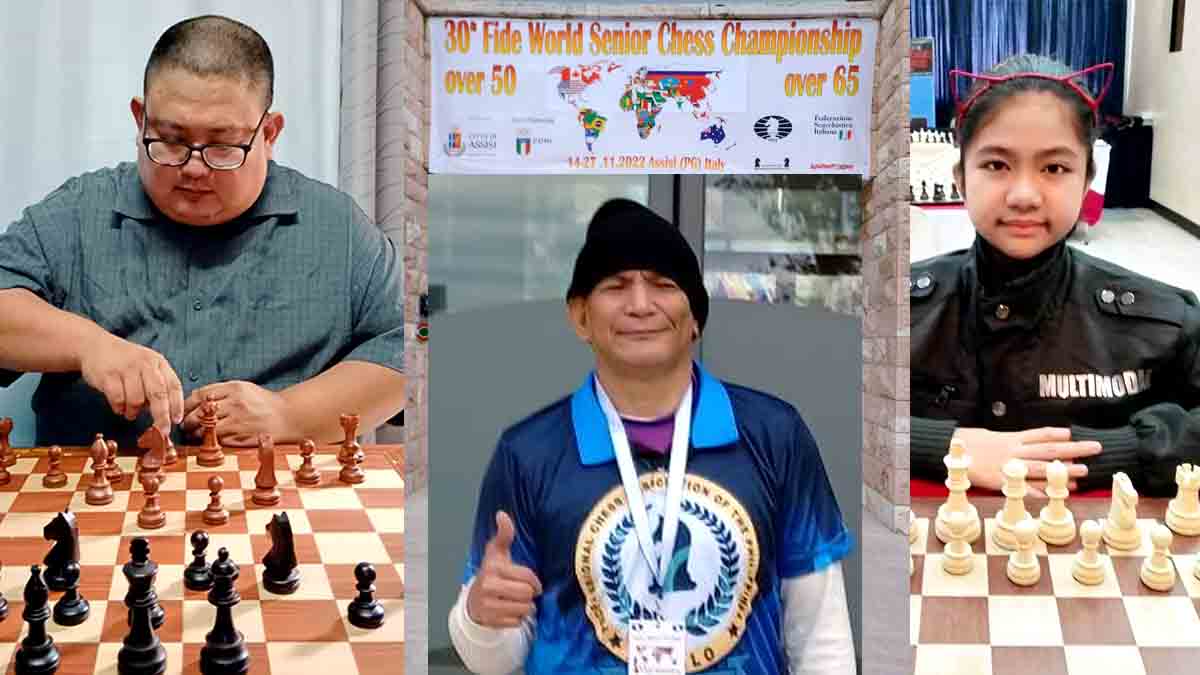 Antonio, Bernardino, Racasa lalahok sa Auckland, New Zealand chessfest ...