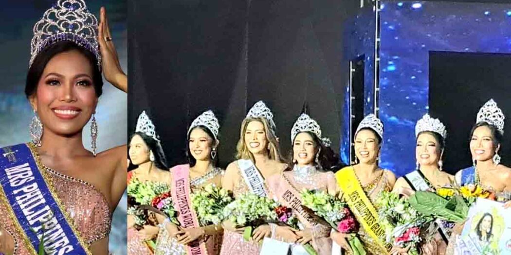 Irma Bitzer ng Cebu City North kinoronahang Mrs Philippines ...