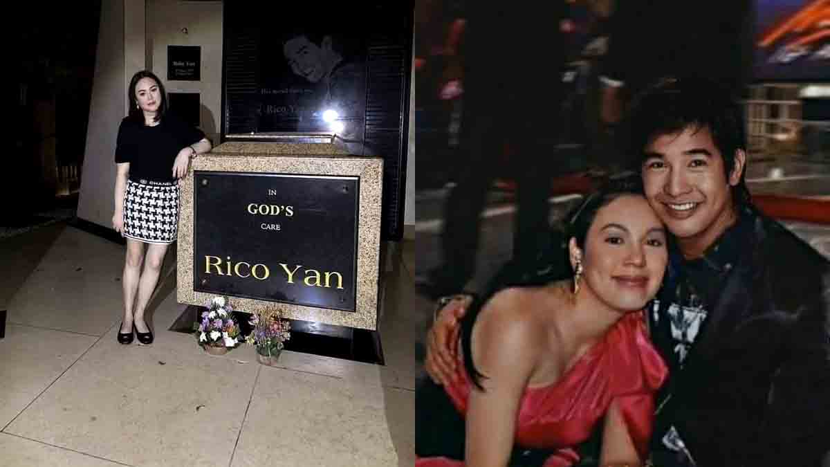 Muling pagdalaw ni Claudine sa puntod ni Rico Yan umani ng iba’t ibang ...