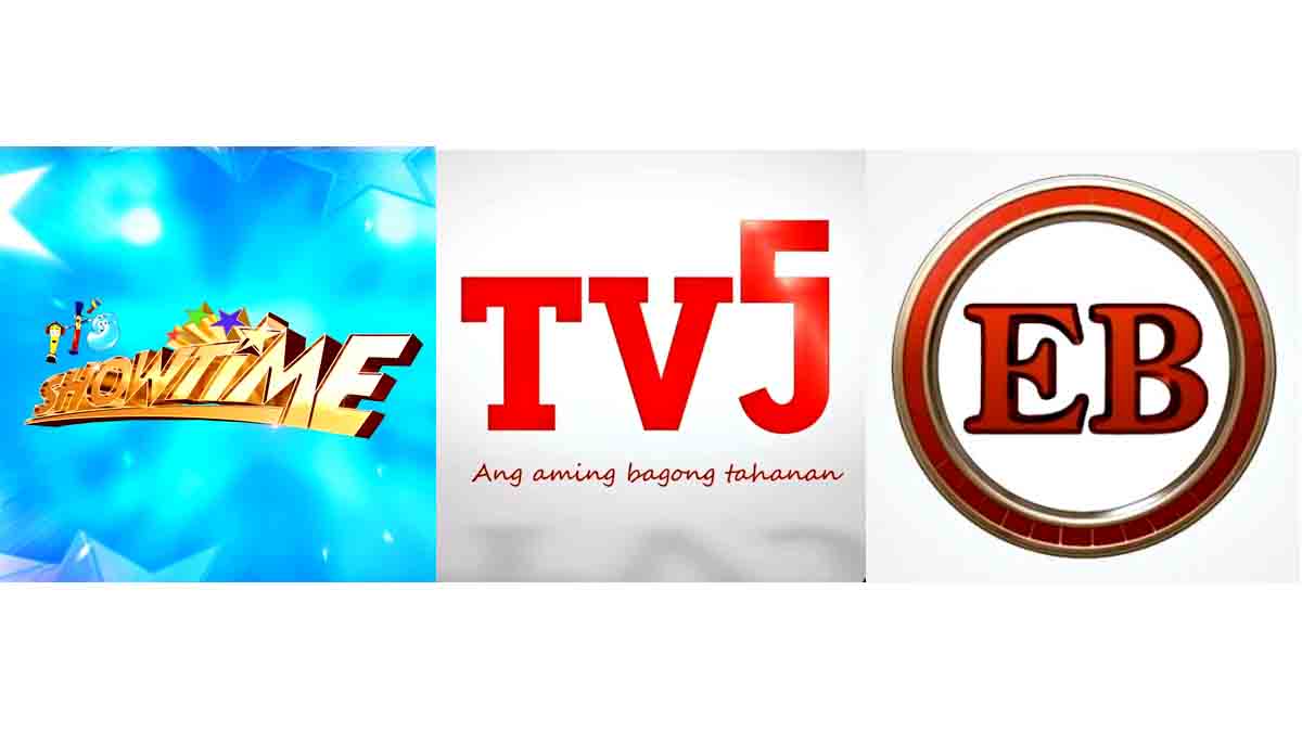 Kahit sanib-puwersa ang ABS-CBN at GMA TV5 NANGUNA DAHIL SA TVJ AT LEGIT DABARKADS | HATAW! D ...