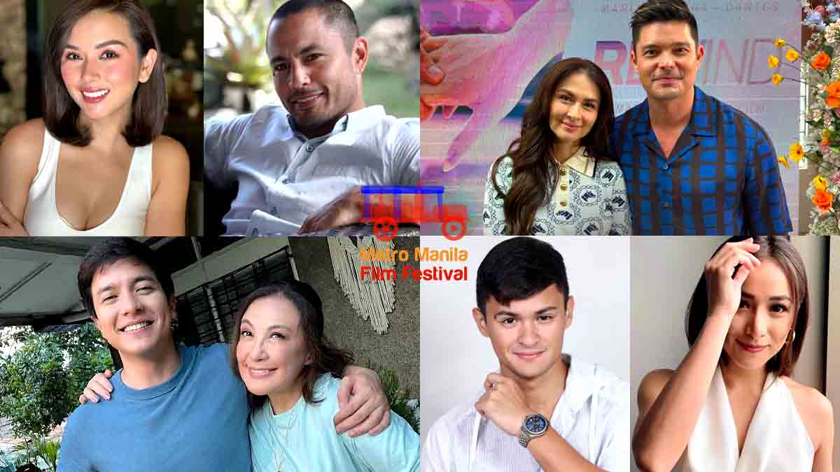 Mga pelikula nina Sharon-Alden, DongYan, Derek-Beauty, Matteo-Cristine pasok sa MMFF 2023 ...
