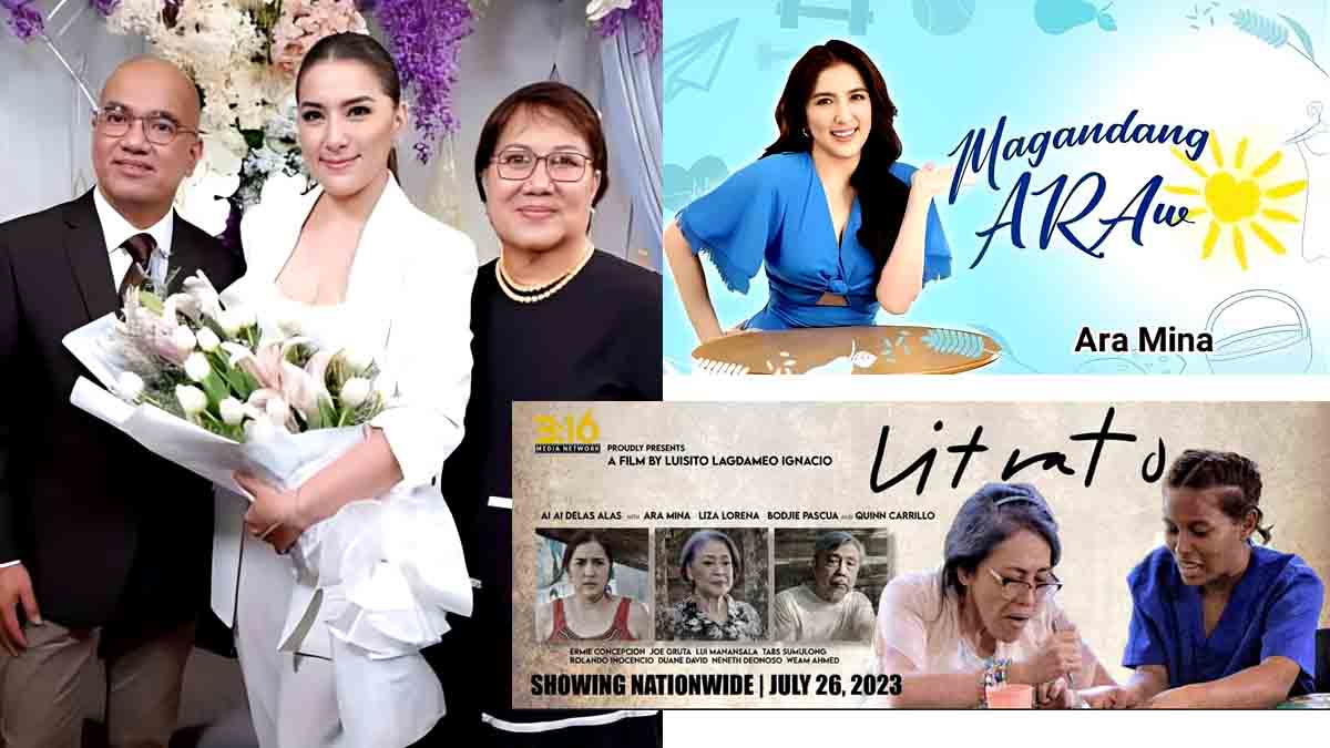 Ara Mina hataw sa pelikula at TV, mapapanood sa Litrato at Magandang ARAw ng Net25 | HATAW! D ...