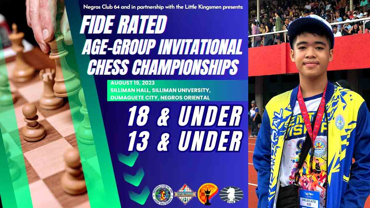 PH chess genius sasabak sa Dumaguete FIDE Rated Age Group Chess ...