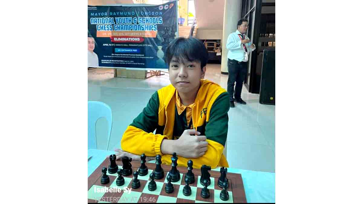 Sa ASEAN Chess Academy U16 Big Boys Team NM OSCAR JOSEPH CANTELA WAGI ...