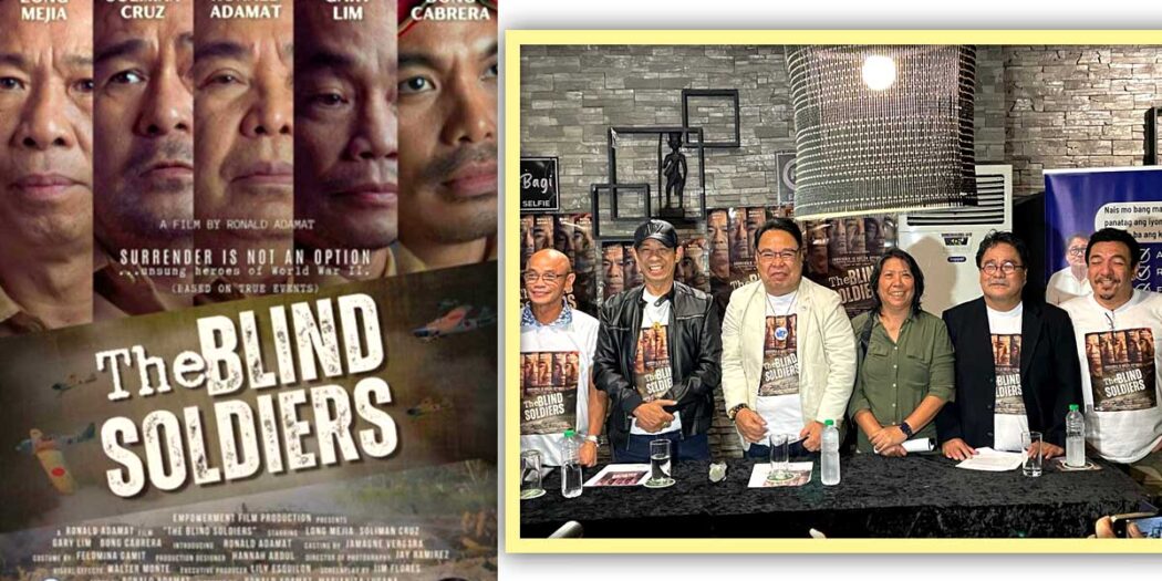 Long Mejia sumabak sa aksiyon sa The Blind Soldiers, ginawang peg si ...