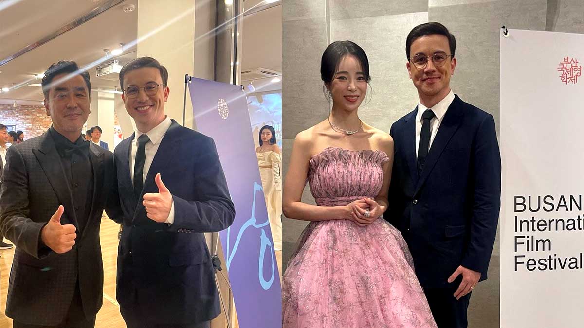 Arjo Atayde nakatsikahan sina Korean Star Ryu Seung Ryong ng Moving at ...