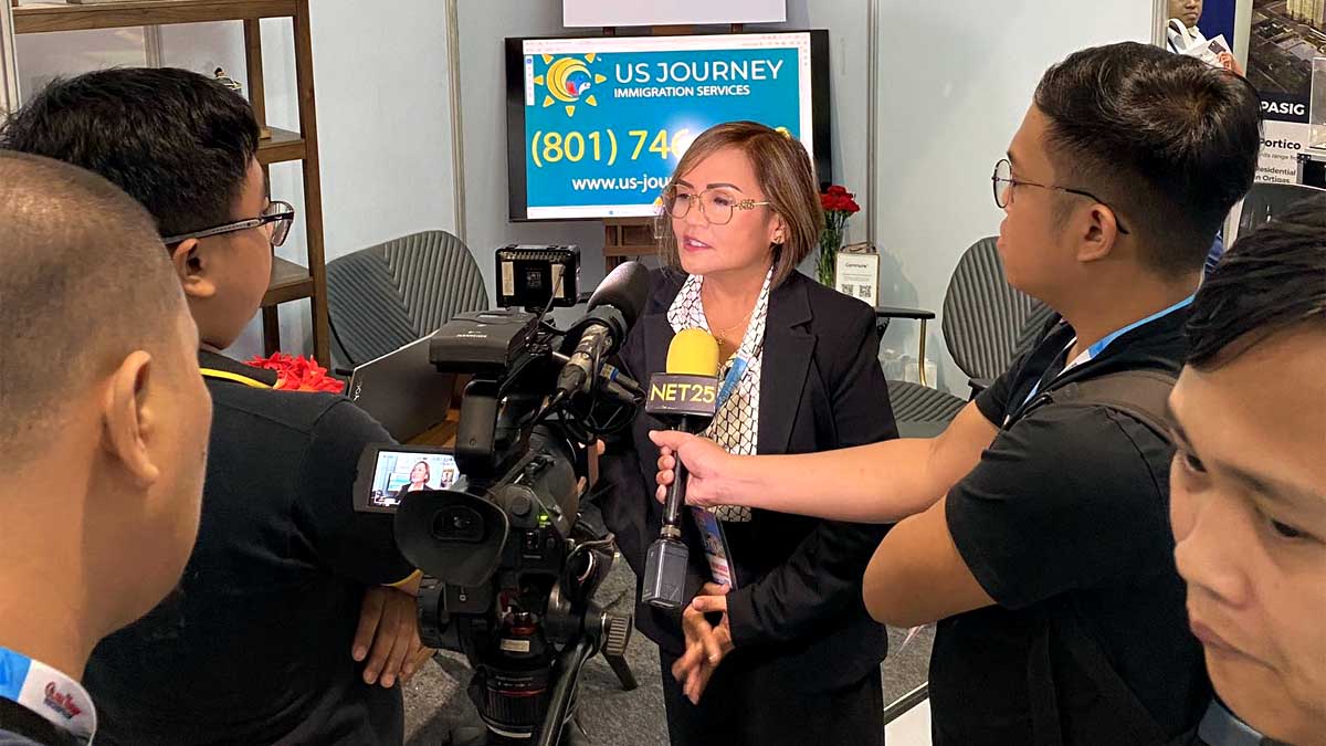 US Immigration Atty Marlene Gonzalez bumisita sa Maynila | HATAW! D ...