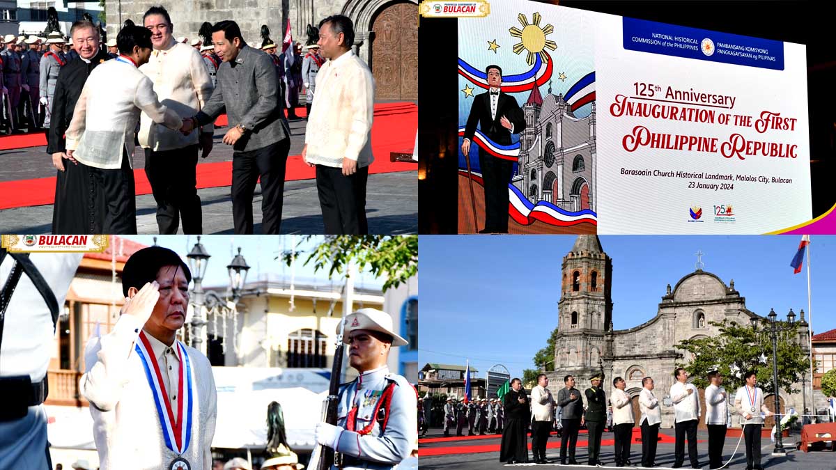 Sinalubong ni Gov. Fernando sa Bulacan PBBM PANAUHING PANDANGAL SA ...