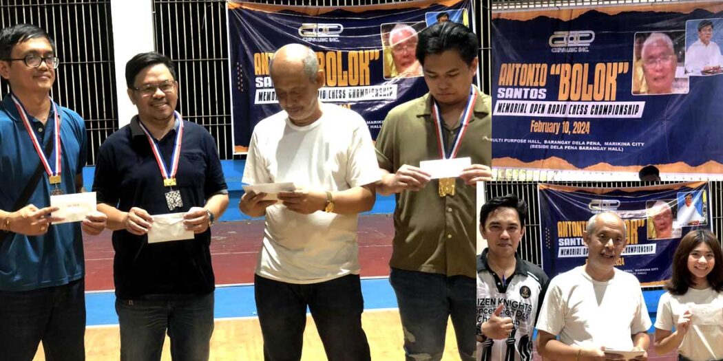 Sa Antonio "Bolok" Memorial Open Rapid Chess Tournament FM DALUZ ...