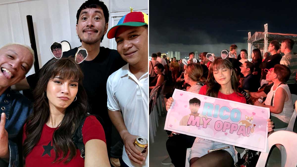 Maris Racal umeksena sa concert ng Rivermaya: Rico My Oppa! | HATAW! D ...