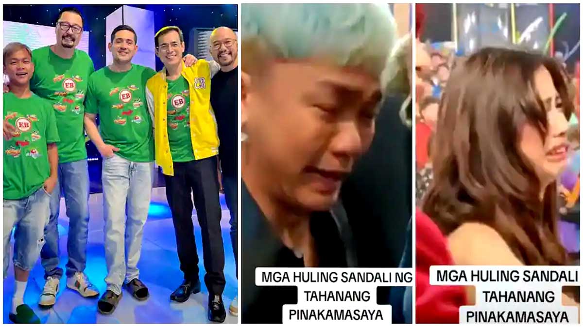 Buboy Villar pinakamatindi ang hagulgol nang tsugiin ang kanilang noontime show | HATAW! D'yaryo ...