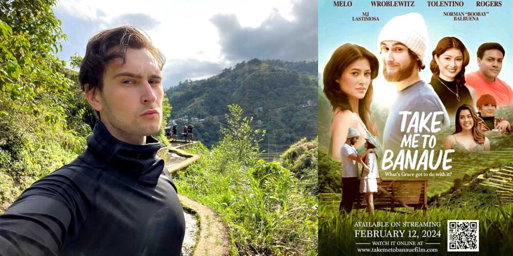 American actor Brandon Melo nagtatalon nang makita ang Banaue | HATAW! D'yaryo ng Bayan
