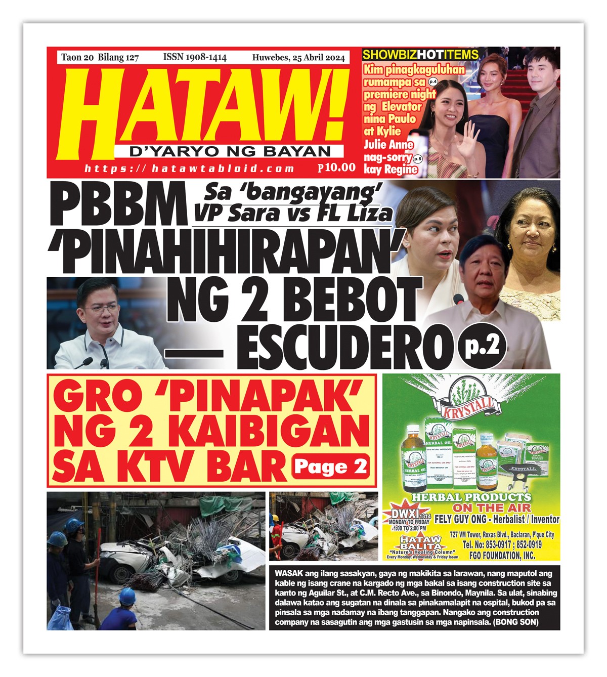 Sa ‘bangayang’ VP Sara vs FL Liza PBBM ‘PINAHIHIRAPAN’ NG 2 BEBOT ...