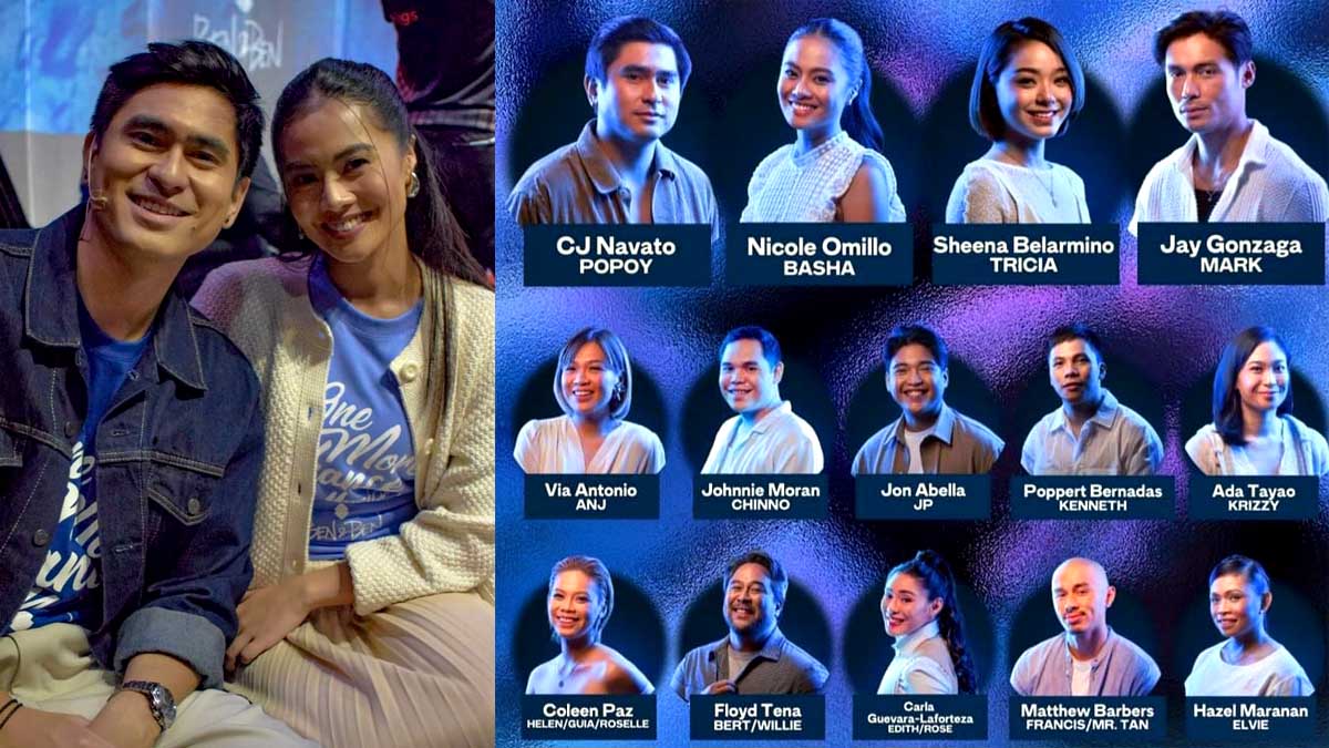 CJ Navato at Nicole Omillo ilang beses naghalikan sa isang musical play ...