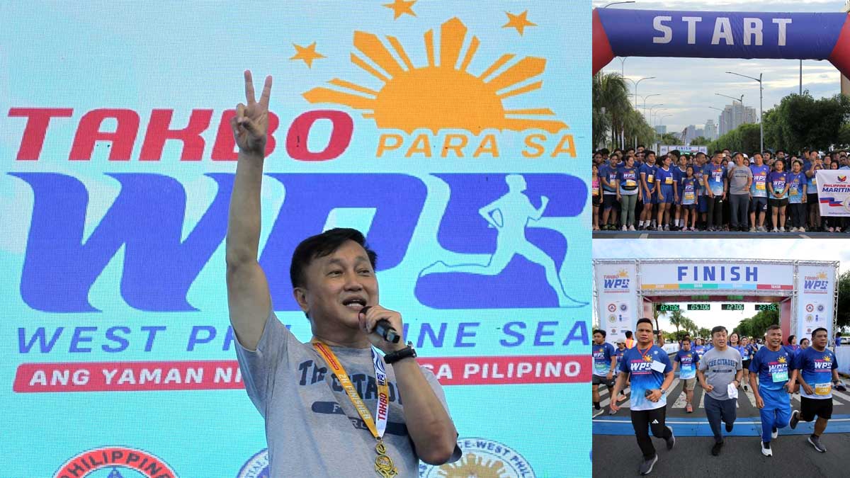 Para sa pagpapataas ng kamalayan ng bawat Pinoy FUN RUN PARA SA WPS ...