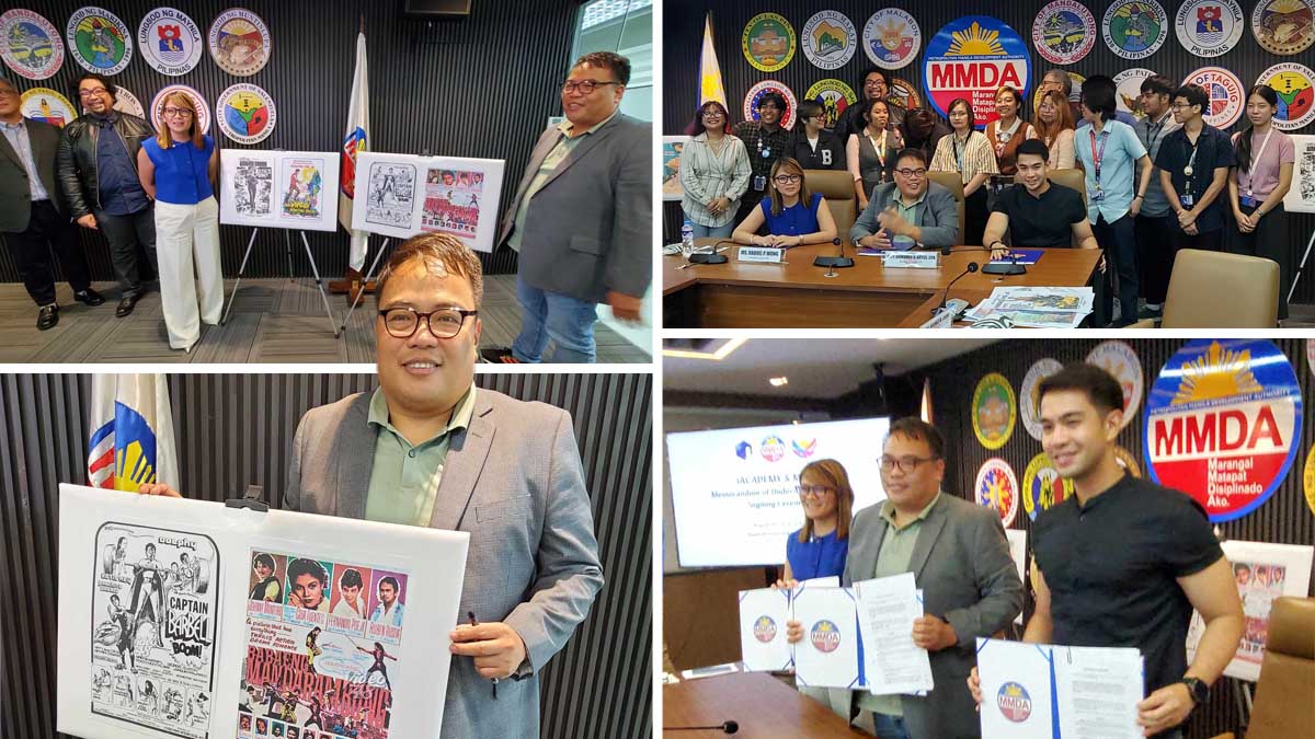 MMDA pangungunahan mural painting sa EDSA, MMFF classic film posters ...