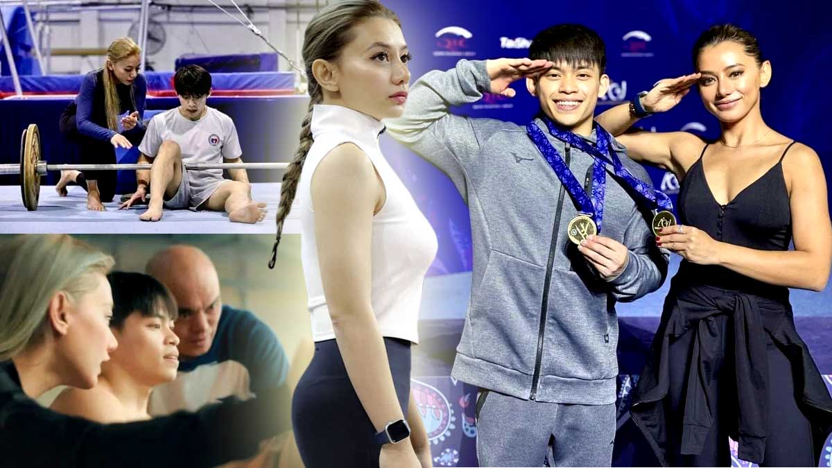 Coach Hazel sa likod ng 2 gintong medalya ni champ Carlos Yulo | HATAW ...