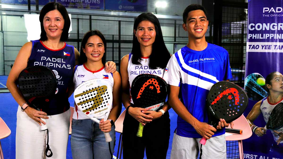 Padel Pilipinas, Wagi sa Asia Pacific Padel Tour - Singapore; Tan ...