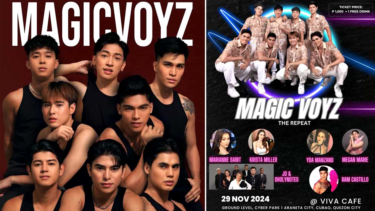 Magic Voyz may repeat concert sa Viva Cafe | HATAW! D'yaryo ng Bayan