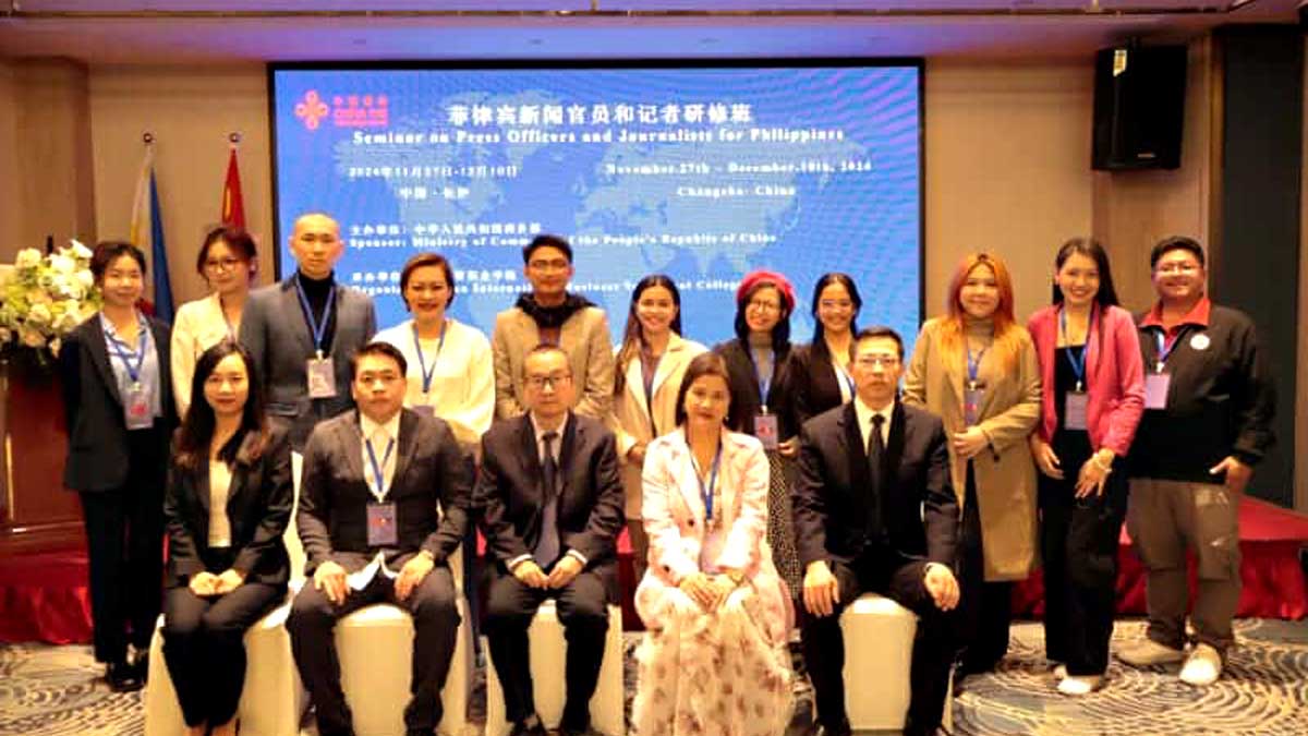 Chinatown TV sent field reporters to attend the Seminar on Press ...