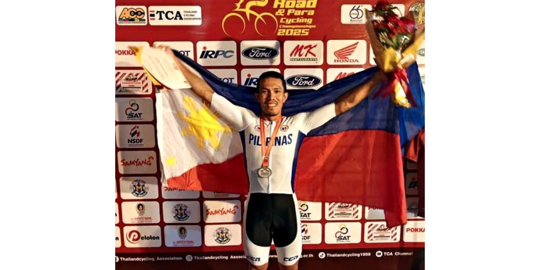 Galedo, nagwagi ng silver sa Masters ITT sa Asian Road Championships ...