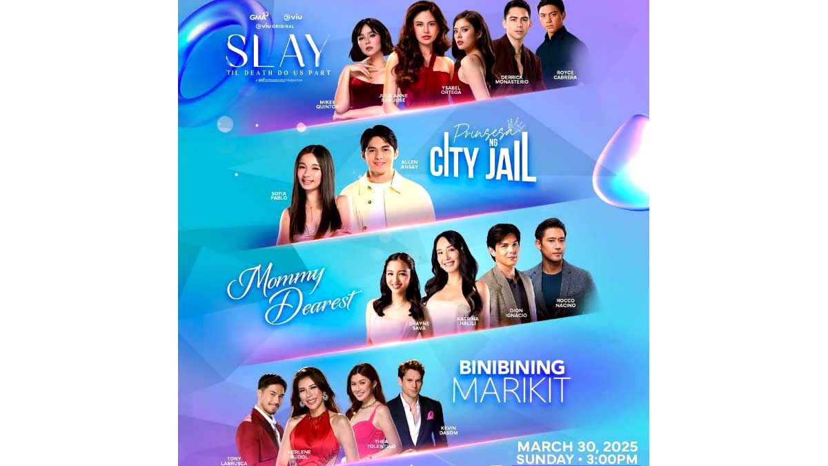 Mga bida ng GMA teleserye may meet & greet sa March 30 | HATAW! D'yaryo ng Bayan