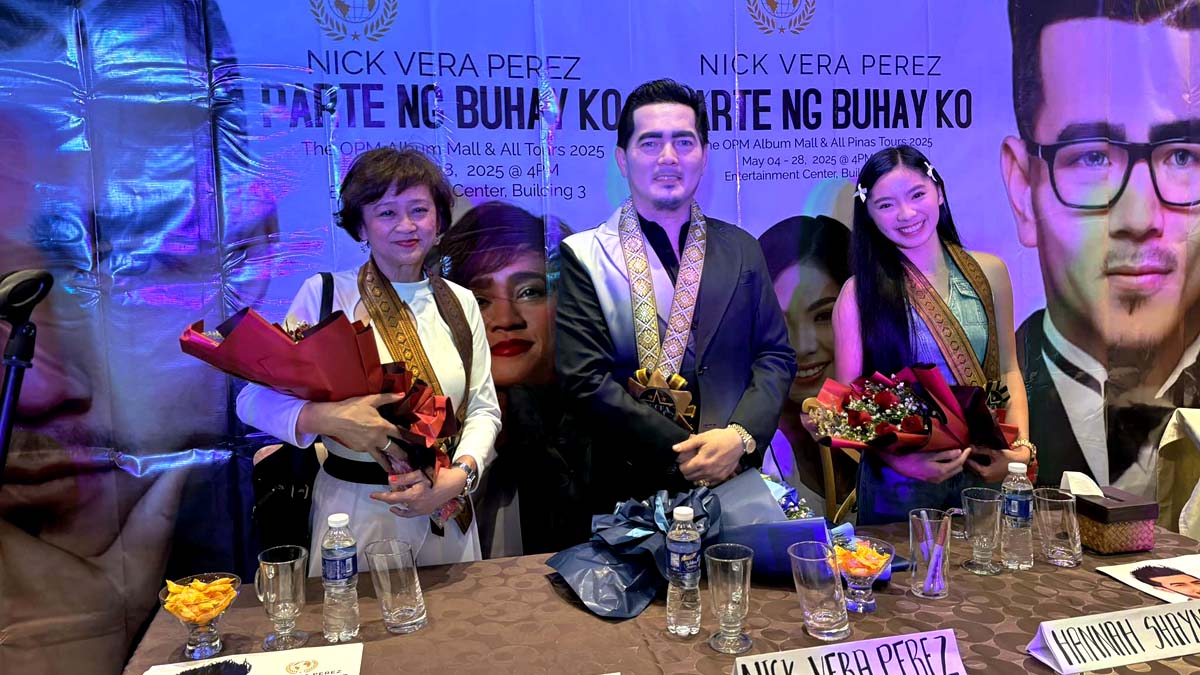 Nick Vera Perez abala sa promosyon ng ikaapat na album | HATAW! D'yaryo ...