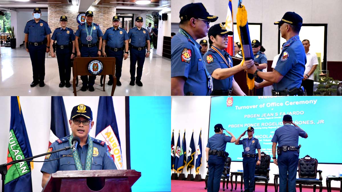 PBGen Ponce Rogelio Peñones Jr, bagong regional director ng PRO3 ...
