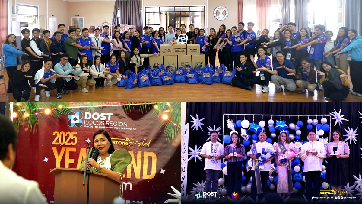 Ending 2025 Stronger as DOSTOneSCIGLAT Family: DOST Ilocos Region’s ...