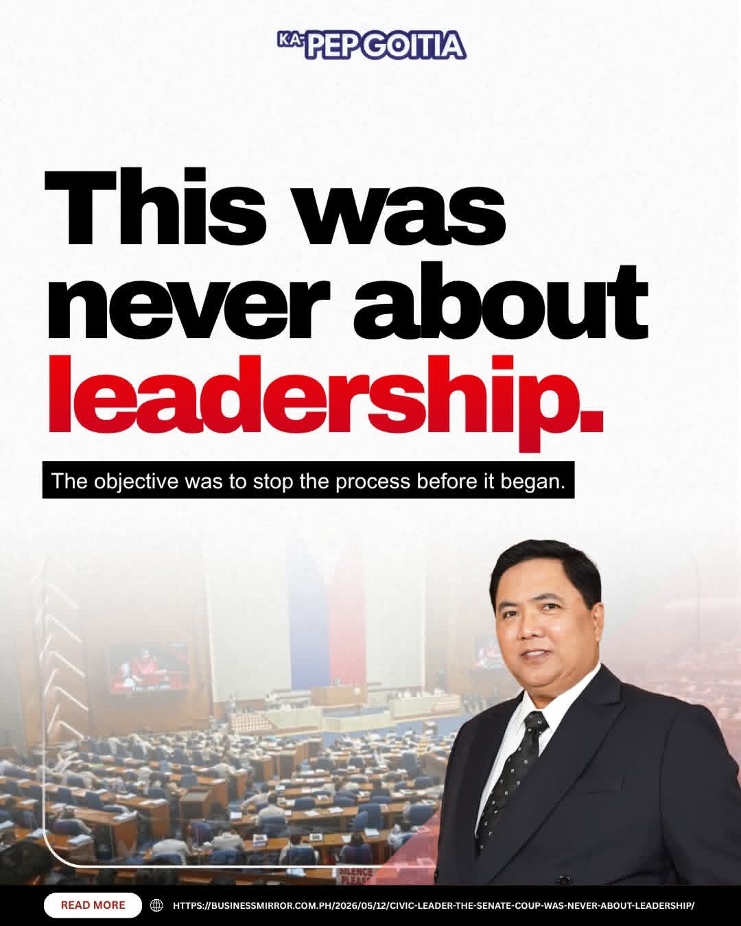 Goitia: Sa Ilalim ni Cayetano, Unti-Unting Nawawala ang Dignidad ng ...