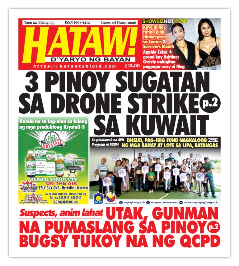3 Pinoy sugatan sa drone strike sa Kuwait | HATAW! D'yaryo ng Bayan